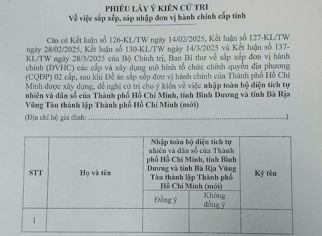 Lấy ý kiến về sáp nhập TP.HCM với tỉnh Bình Dương, Bà Rịa - Vũng Tàu